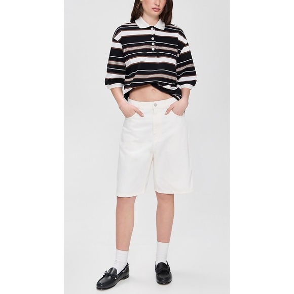 Carhartt | Shorts | Nwt Carhartt Wip Brandon Short Cream Denim Relaxed ...
